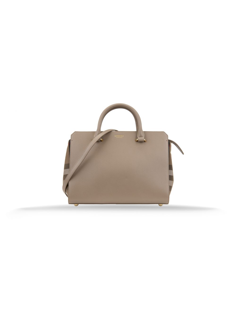 Burberry leather satchel store